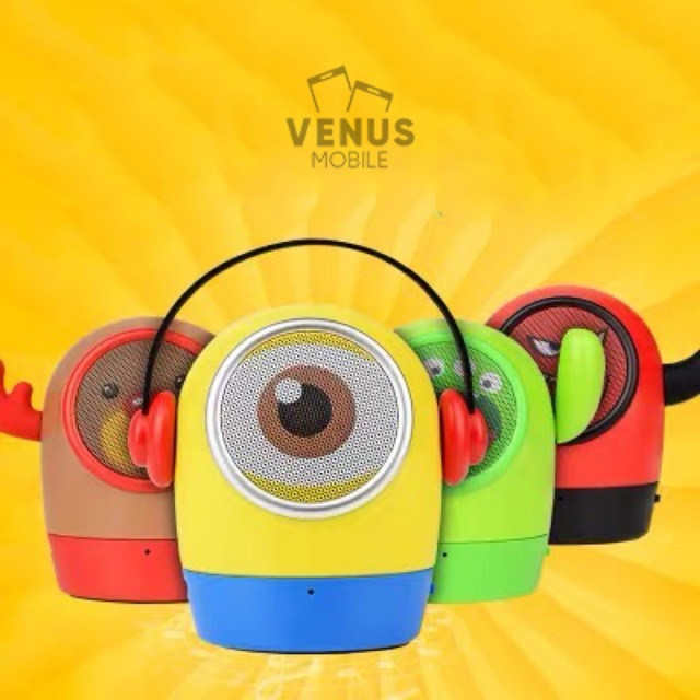 Loa Minion Bluetooth [VENUS MOBILE] | Shopee Việt Nam