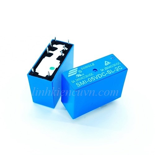 Relay 8 Chân SMI-05VDC-SL-2C 5V 5A | Shopee Việt Nam