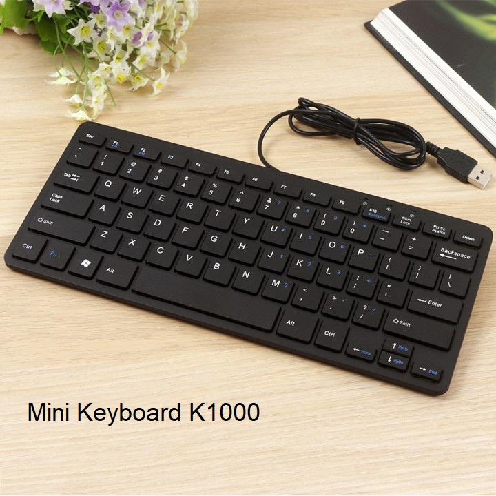 Bàn Phím Siêu nhỏ gọn K1000 - Mini Keyboard | Shopee Việt Nam