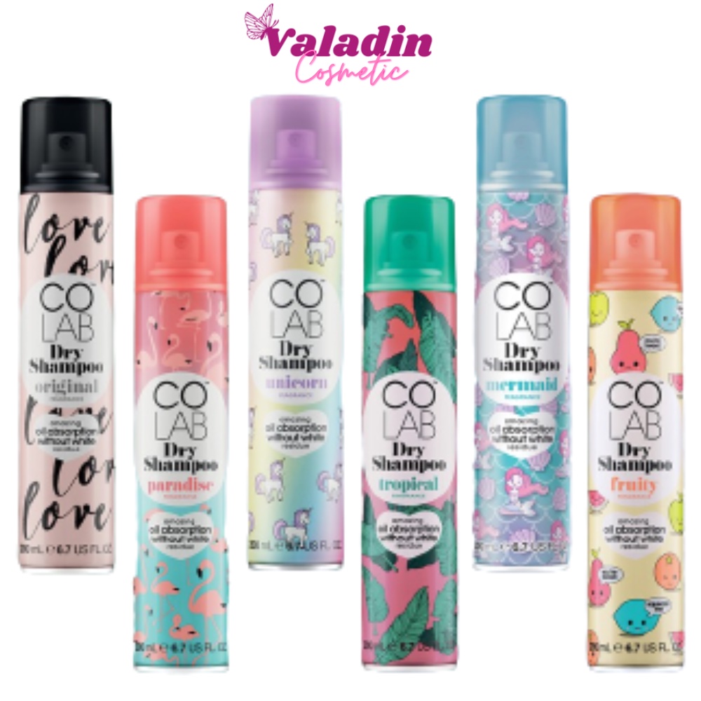 Dầu gội khô Colab Dry Shampoo 117g |Dầu gội đầu khô Co lab | Shopee ...