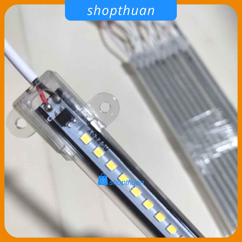 Đèn led thanh 220v siêu sáng bọc nhựa, led thanh 220v 50cm 1m ánh sáng ...