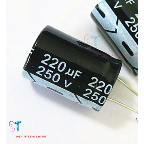 BỘ 2 TỤ HÓA 220UF 250V | Shopee Việt Nam