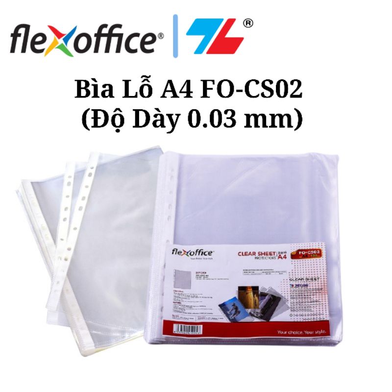 Bìa Lỗ FO-CS02/FO-CS03 Flexoffice/Thiên Long (chính hãng) | Shopee Việt Nam