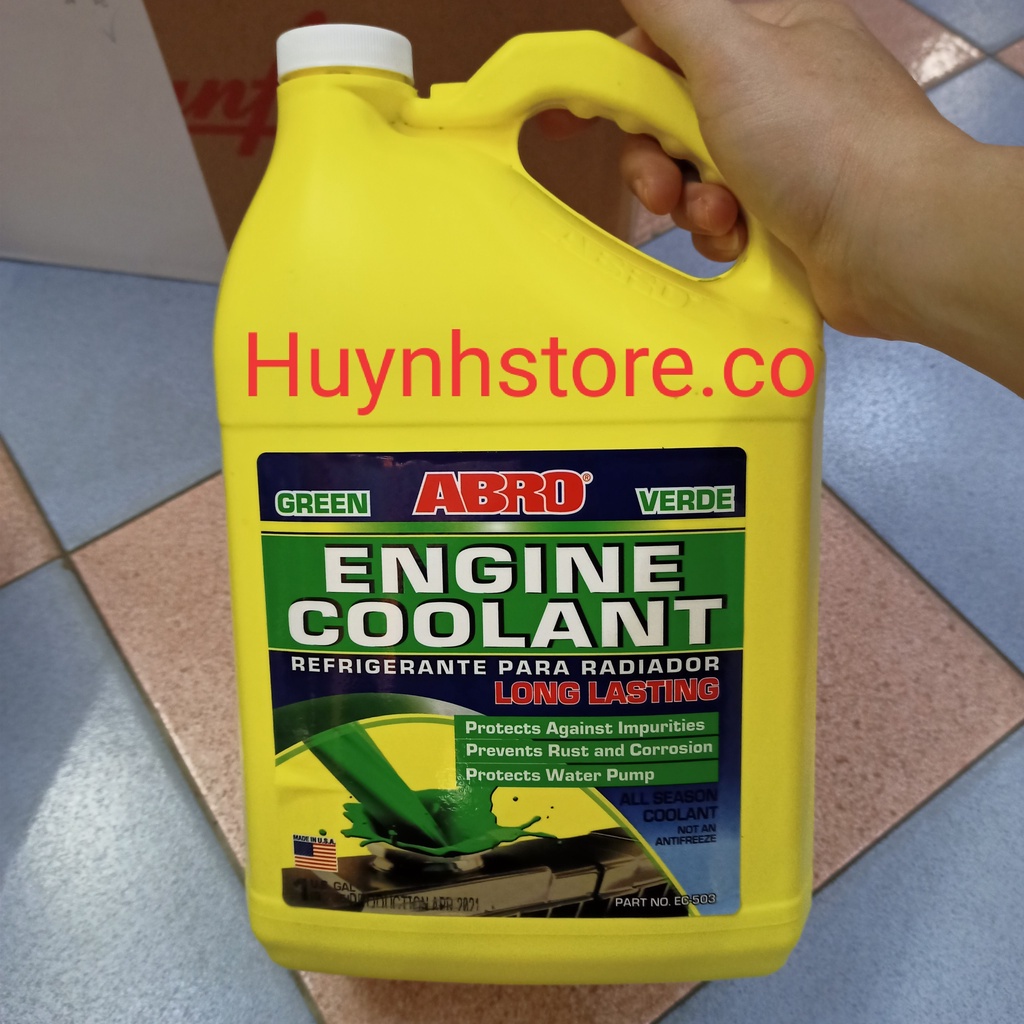 Nước mát xanh Engine Coolant ABRO 4Lít | Shopee Việt Nam