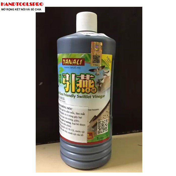 Dung dịch giấm Tanali nhập khẩu Malaysia (1 lít ) ( Khử trùng - chống nấm mốc) | Shopee Việt Nam