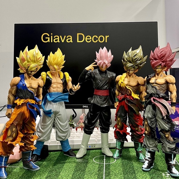 Tượng Songoku 7 Mô hình 7 viên ngọc rồng cao 32cm | Giava decor ...
