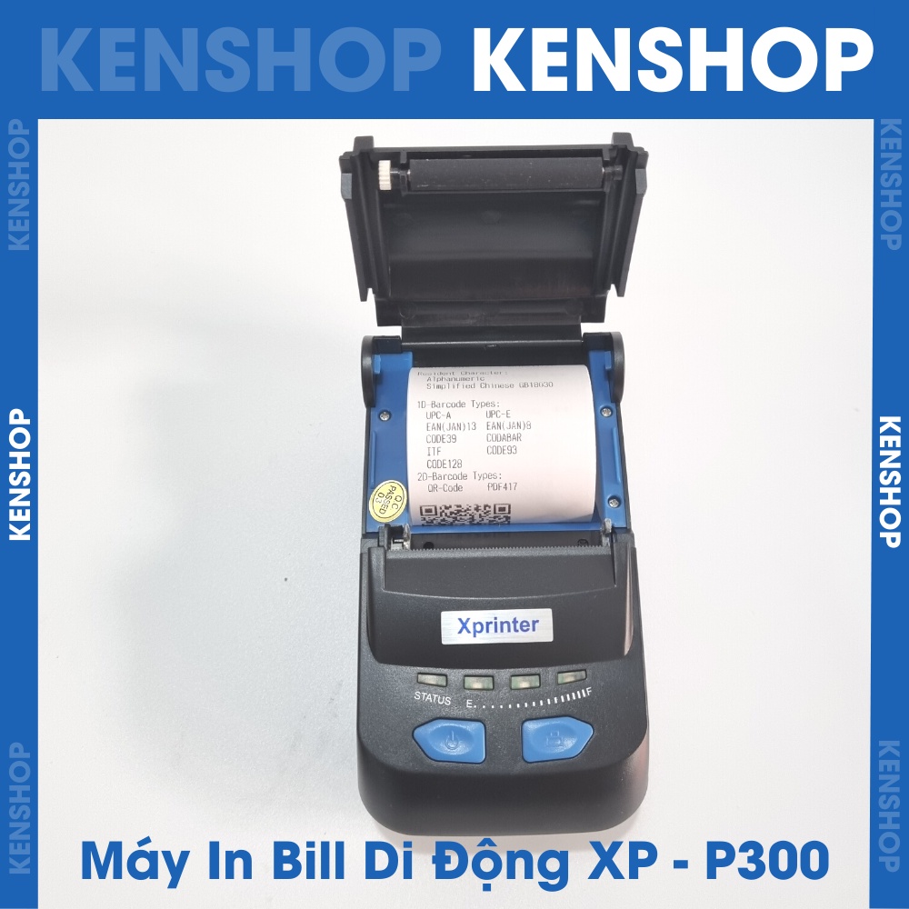 Máy In Hóa Đơn Di Động XPRINTER XP-P300 (Bluetooth + Có Pin) | Shopee ...