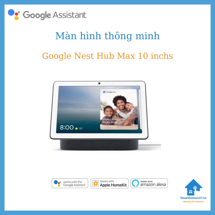 Màn hình thông min Google Nest Hub Max 10 inchs | Shopee Việt Nam