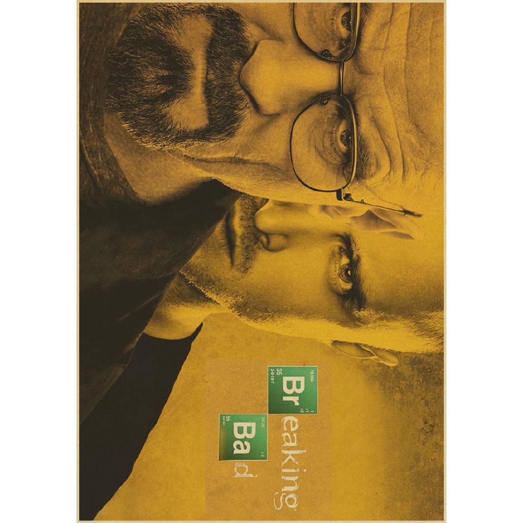 Poster Phim Breaking Bad Cổ Điển Treo Tường Trang Trí MS: 234 | Shopee ...