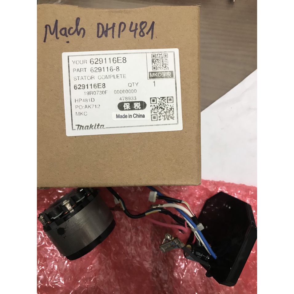 Bộ mạch + Stato DHP481 chính hãng MAKITA(629116-8) | Shopee Việt Nam
