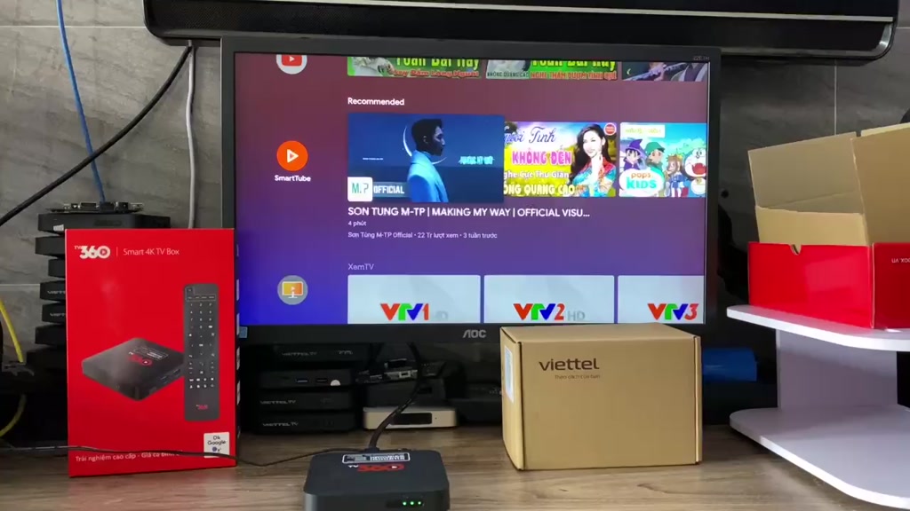 Android TV360 Box Viettel HÀNG MỚI , cài rom ATV ,Mã box B866V2F ...