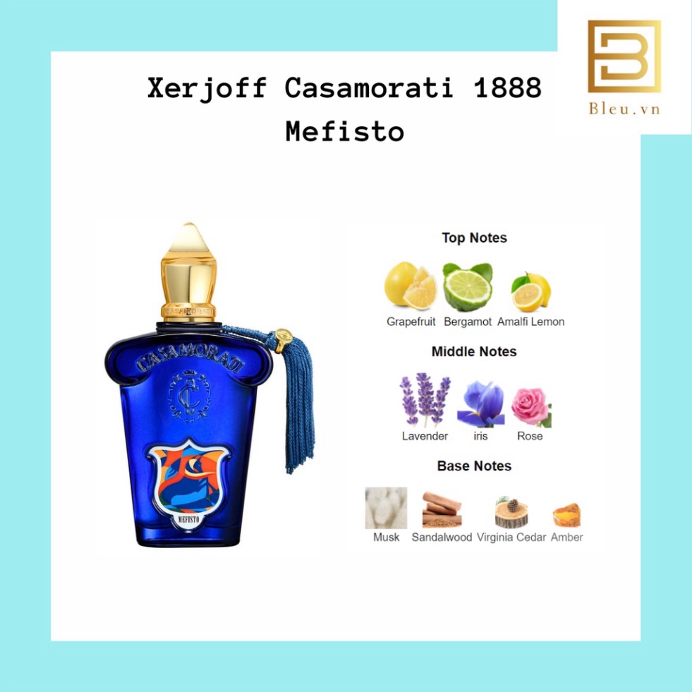 Nước hoa Unisex Xerjoff Casamorati 1888 Mefisto EDP 100ml | Shopee Việt Nam