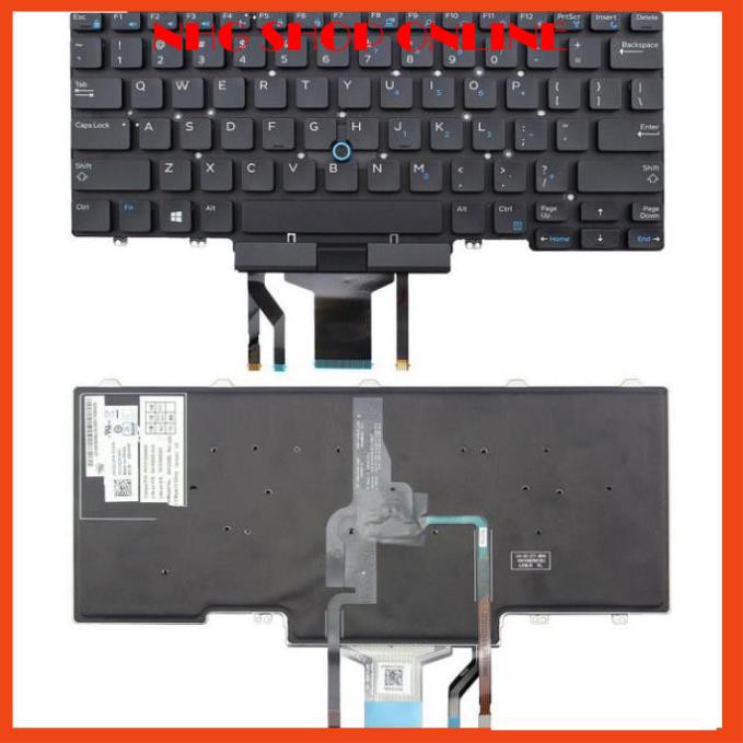 Bàn phím DELL Latitude E5450 E7450 E5470 E7470 E7480 E5450 E7450 ...