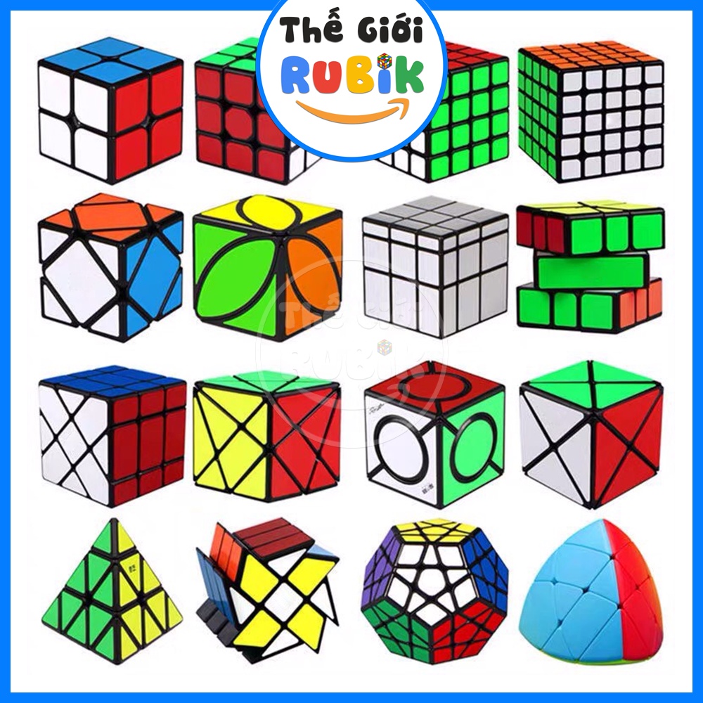 [Chính Hãng] Rubik 2x2, 3x3, 4x4, 5x5, Megaminx, Pyraminx, Skewb ...
