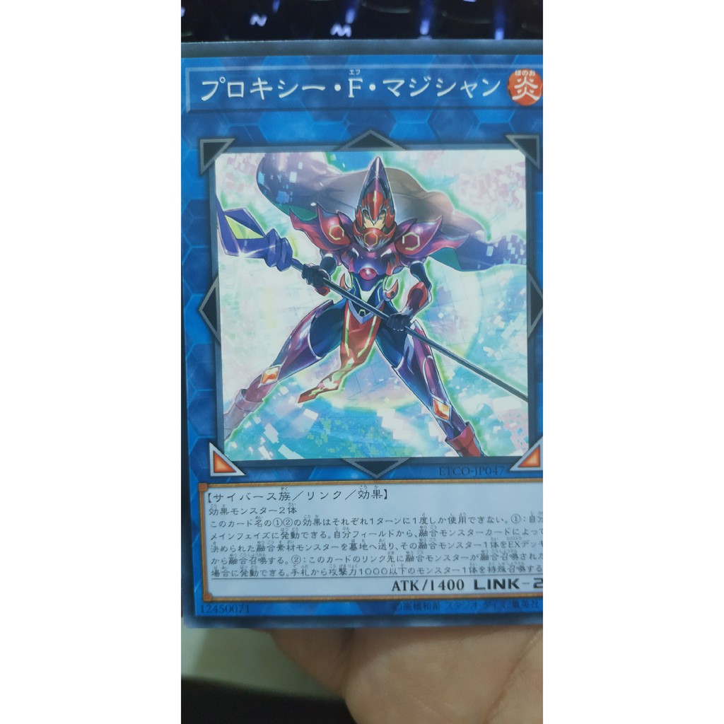 [Thẻ bài Yugioh OCG] ETCO-JP047 Proxy F Magician Common | Shopee Việt Nam