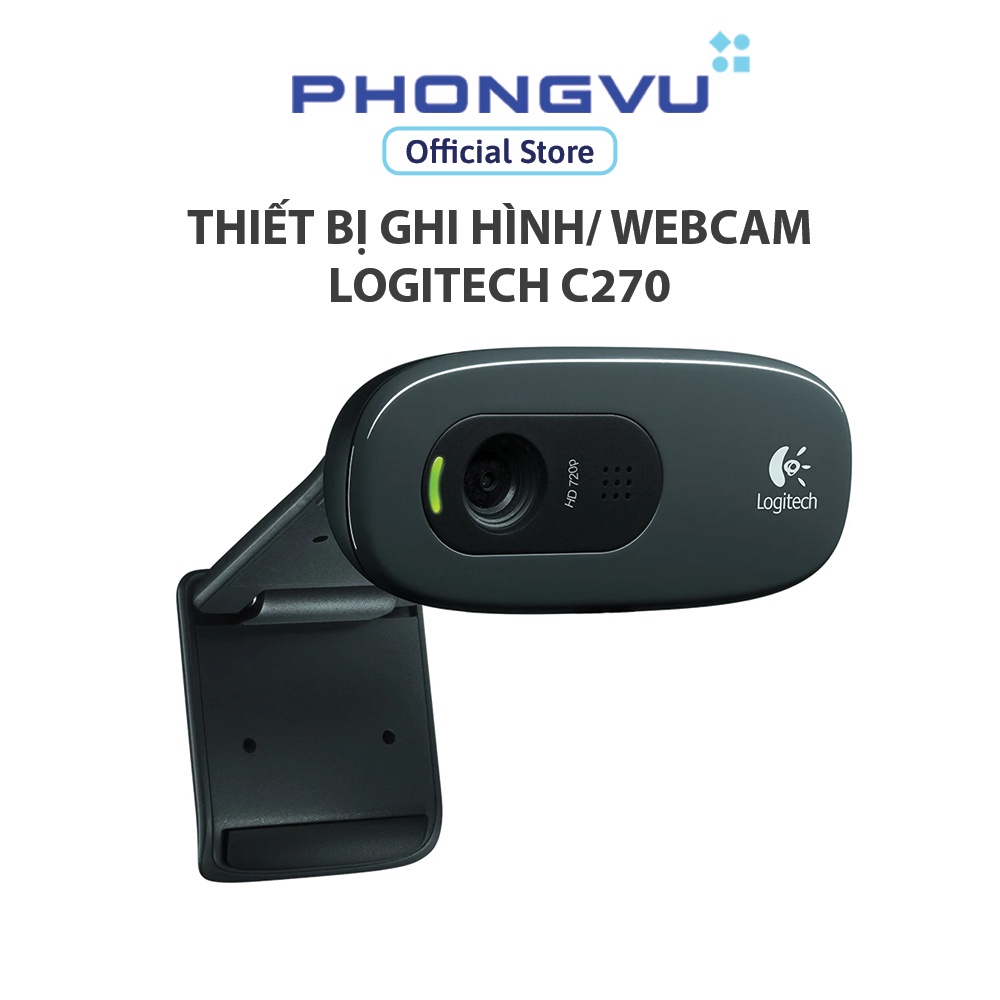 Webcam Logitech C270 - Bảo hành 24 tháng | Shopee Việt Nam