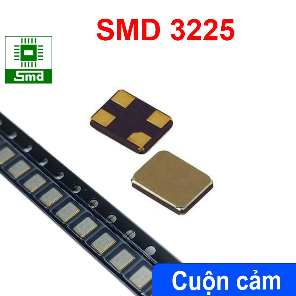 Thạch Anh 4 Chân Dán (smd) 3225 8MHz 12MHz 16MHz | Shopee Việt Nam