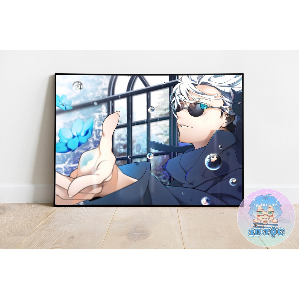 TRANH POSTER A3 GOJO SATORU (5) ANIME MANGA JUJUTSU KAISEN CHÚ THUẬT ...