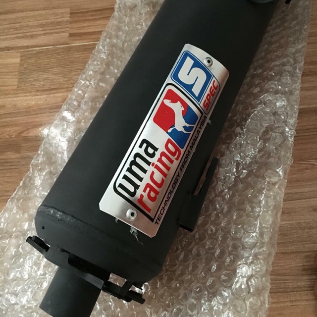 Pô uma 1.1 Tặng Kèm Tiêu Nhôm + Cổ Pô Inox Móc Ấm, Móc Nổ Theo Yêu Cầu gắn sirius winner wave ...