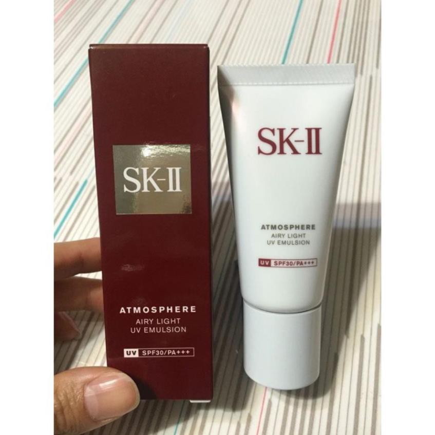[XÁCH TAY] KEM DƯỠNG + CHỐNG NẮNG #SK-II ATMOSPHERE AIRY LIGHT UV CREAM SPF50+/PA+++ 30g ...