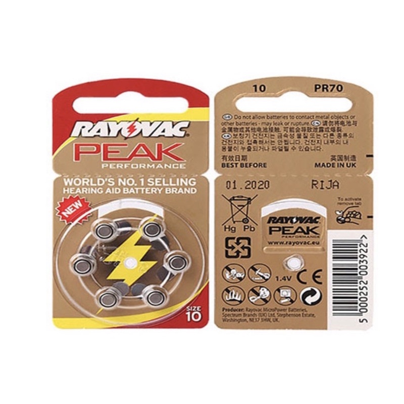 Pin Rayovac 10 ( hàng chính hãng ) | Shopee Việt Nam