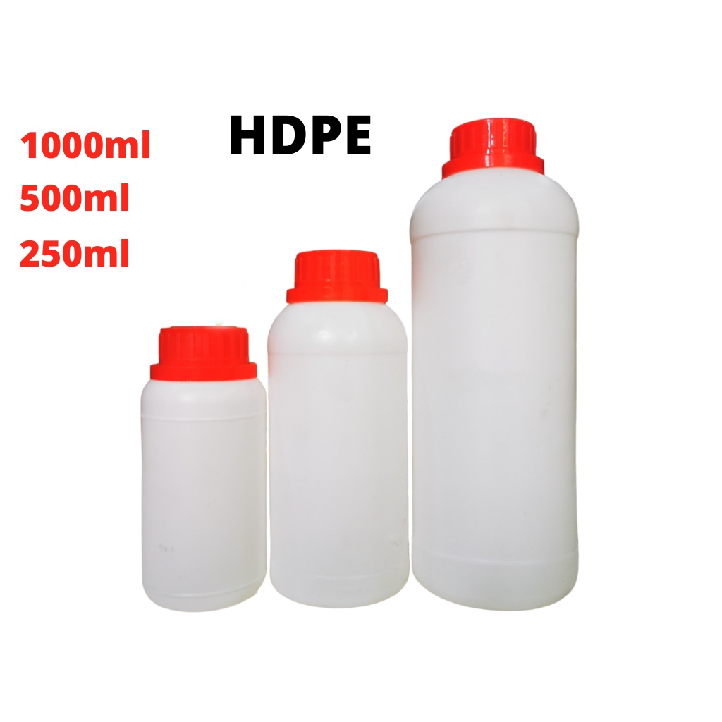 Chai Nhựa HPDE Trắng Đục Nắp Galenti Seal Mút 250ml 500ml 1000ml ,Chai Chứa Chất Lỏng Hóa Chất ...
