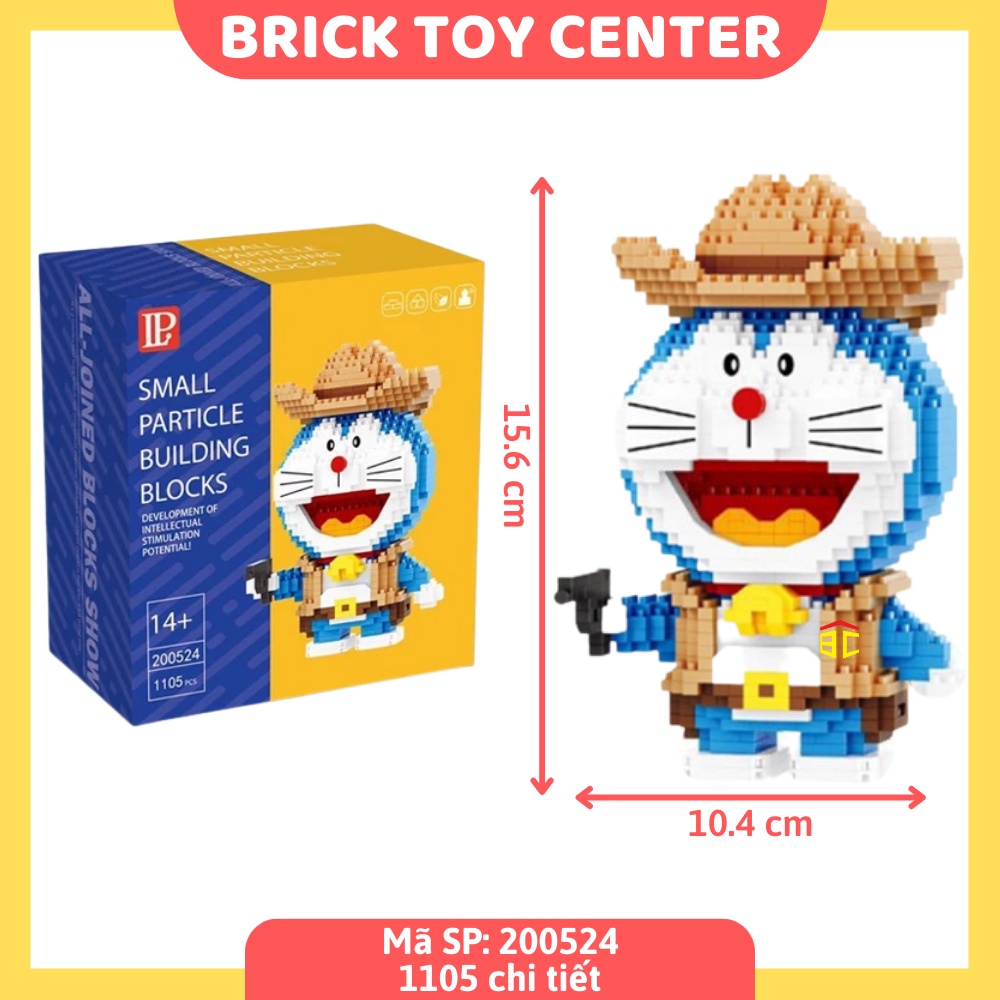 Đồ chơi lắp ráp doraemon LP mô hình nhân vật hoạt hình Doremon và những ...