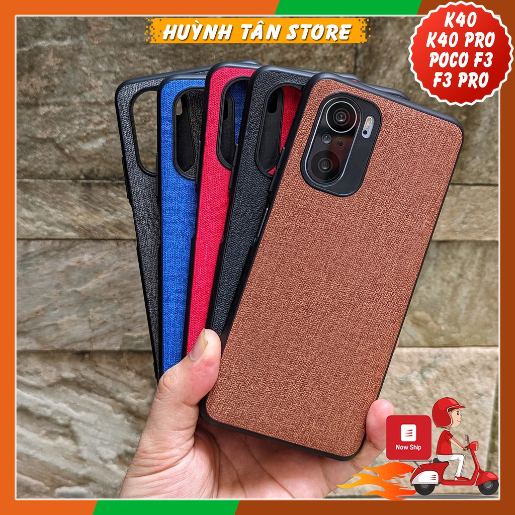 Ốp lưng redmi k40 k40 pro poco f3 chống vân tay nhựa cứng viền đen giả ...
