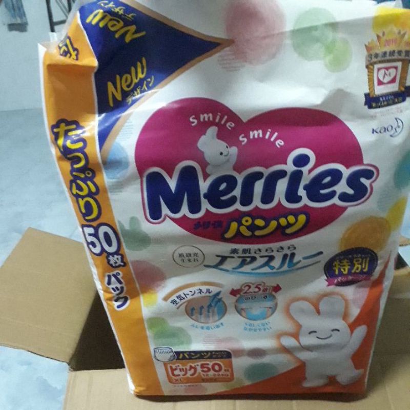 tả Jumbo ( bỉm merries ) | Shopee Việt Nam