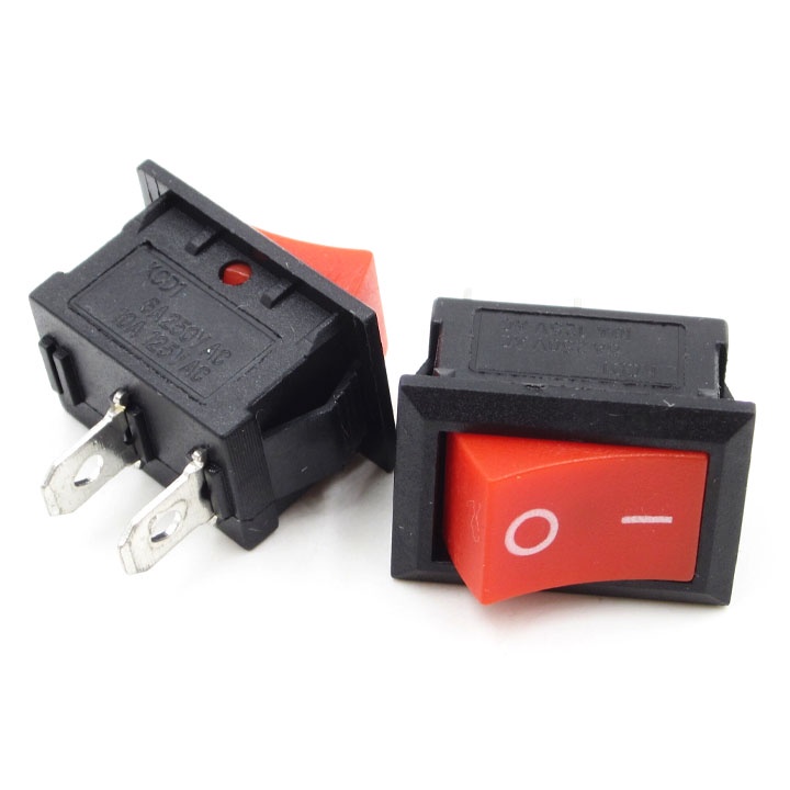 Công tắc bập bênh KCD11-101 3A - 6A 250V 2 Chân | Shopee Việt Nam