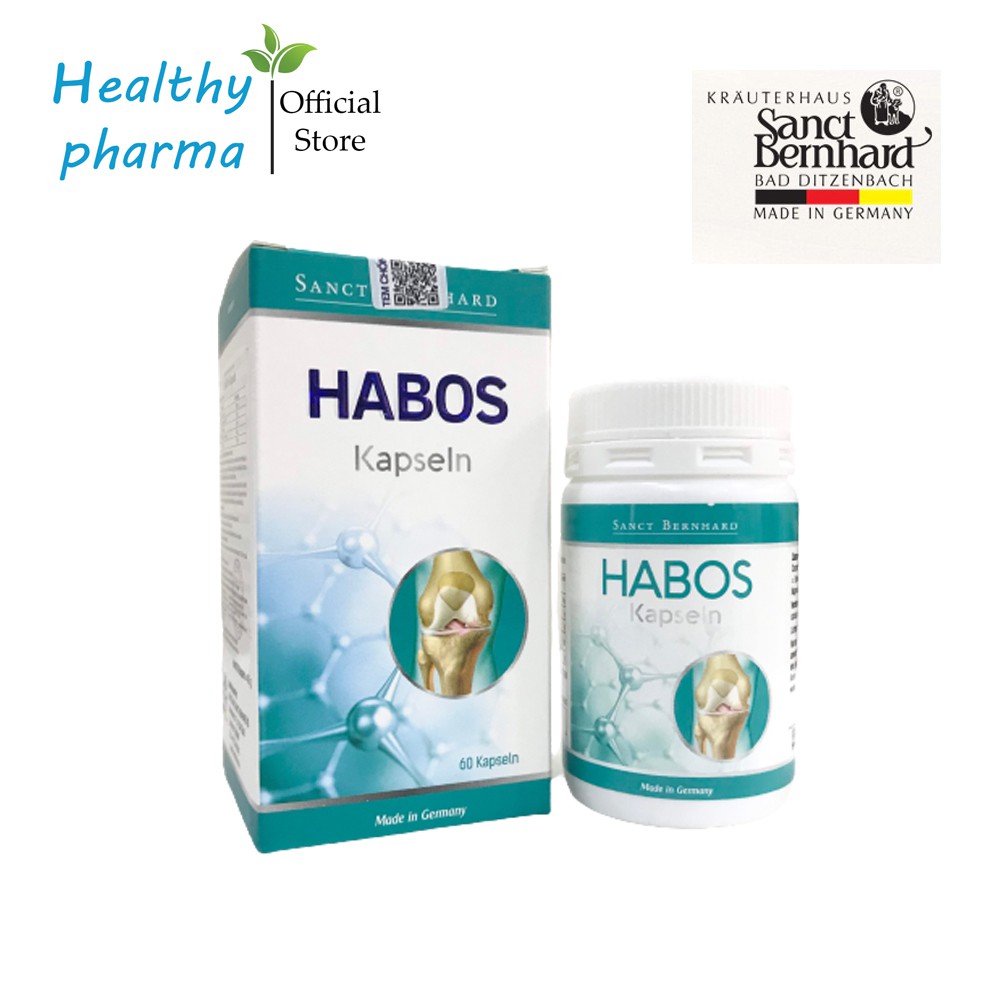 Habos Kapseln (Hộp 60v)- Viên uống hỗ trợ xương khớp, bổ khớp, giảm ...