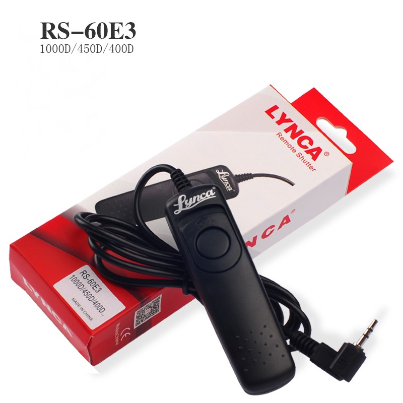 NÚT CHỤP ẢNH REMOTE LYNCA RS-60E3 CHO MÁY ẢNH CANON CN 9001 | Shopee Việt Nam