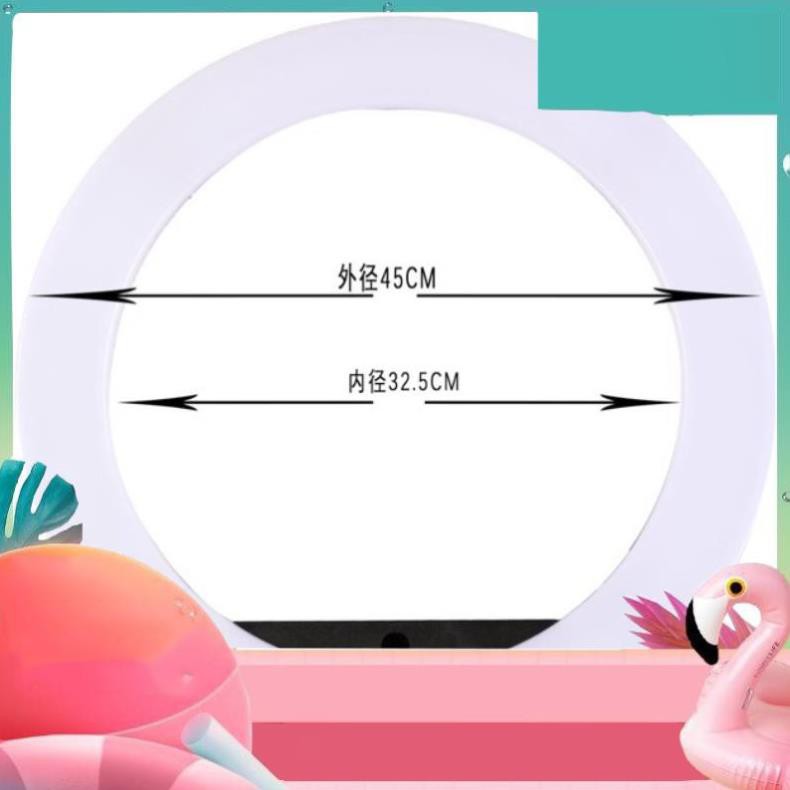 Đèn Led Ring HQ 18 LiveStream Makeup Spa Size 45cm | Shopee Việt Nam