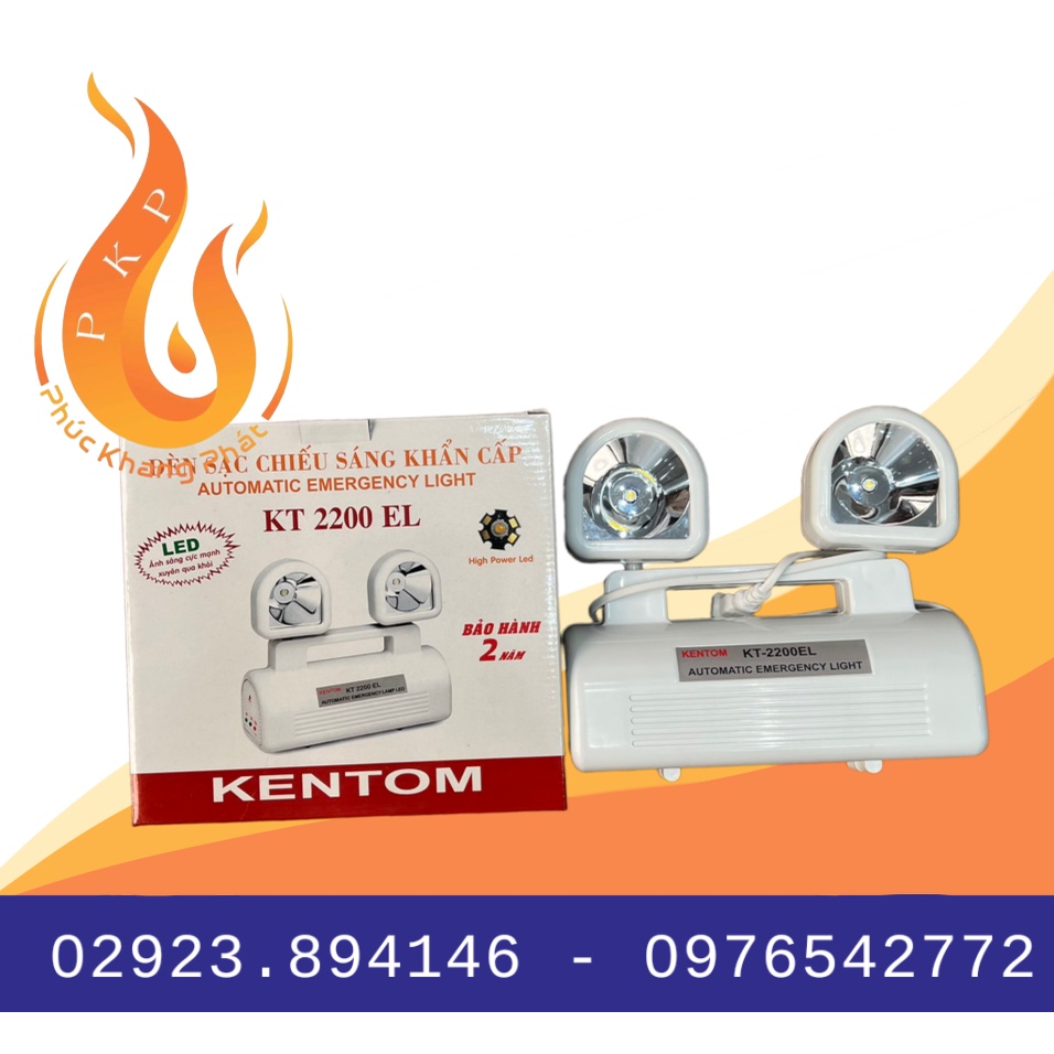 ĐÈN SỰ CỐ KENTOM KT - 2200EL | Shopee Việt Nam
