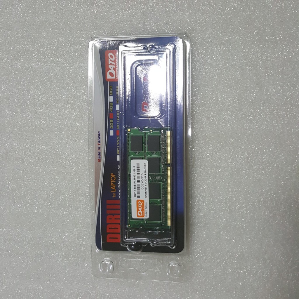Ram laptop DDR3 4GB, 8GB 1600 Dato - Hàng Chính Hãng | Shopee Việt Nam