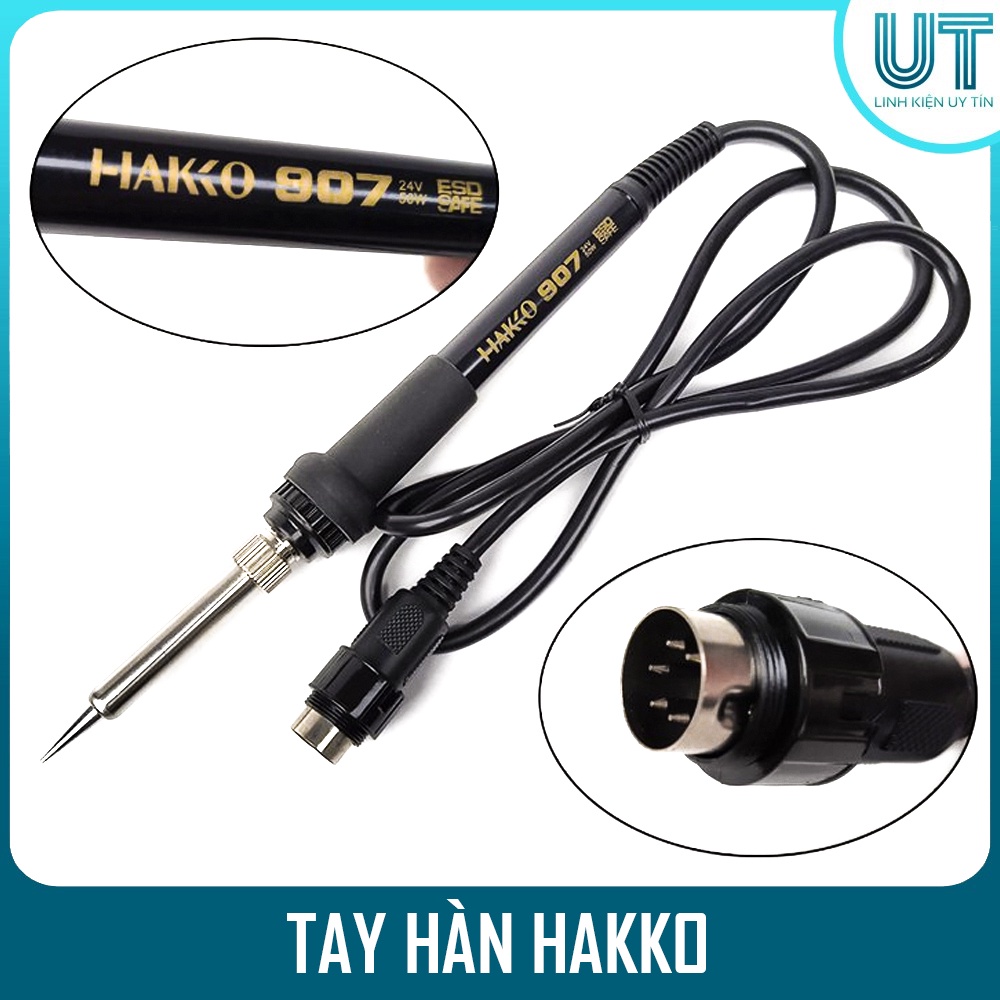 Tay hàn Hakko 907, Hakko 936 - jack 5 chấu, sensor A1321 lên nhiệt cực ...