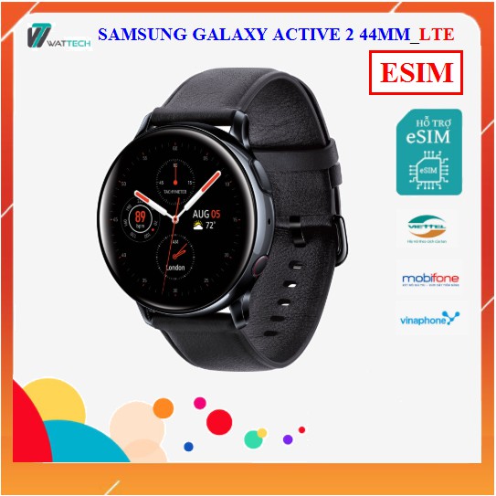 [Bản Thép] Đồng hồ thông minh Samsung Galaxy Active 2 44mm LTE | Shopee Việt Nam