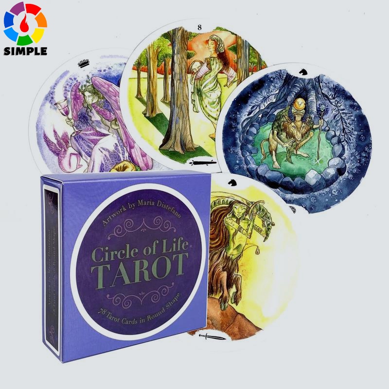 Circle Of Life Tarot Cards Deck Divination Game | Shopee Việt Nam