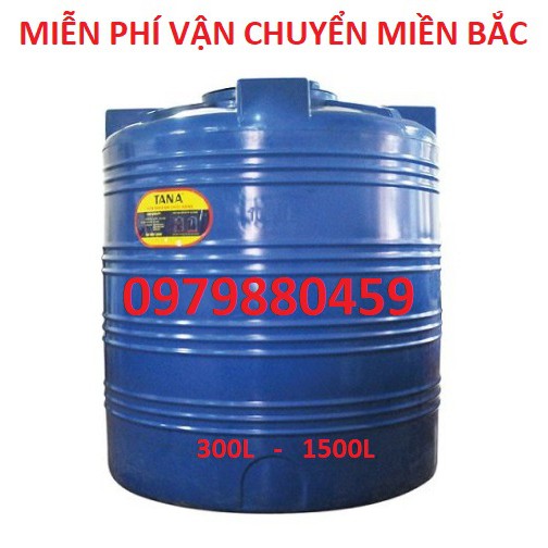 [Miền Bắc] Bồn nước nhựa Tân Á đứng, 300L-1500L, bảo hành 15 năm | Shopee Việt Nam
