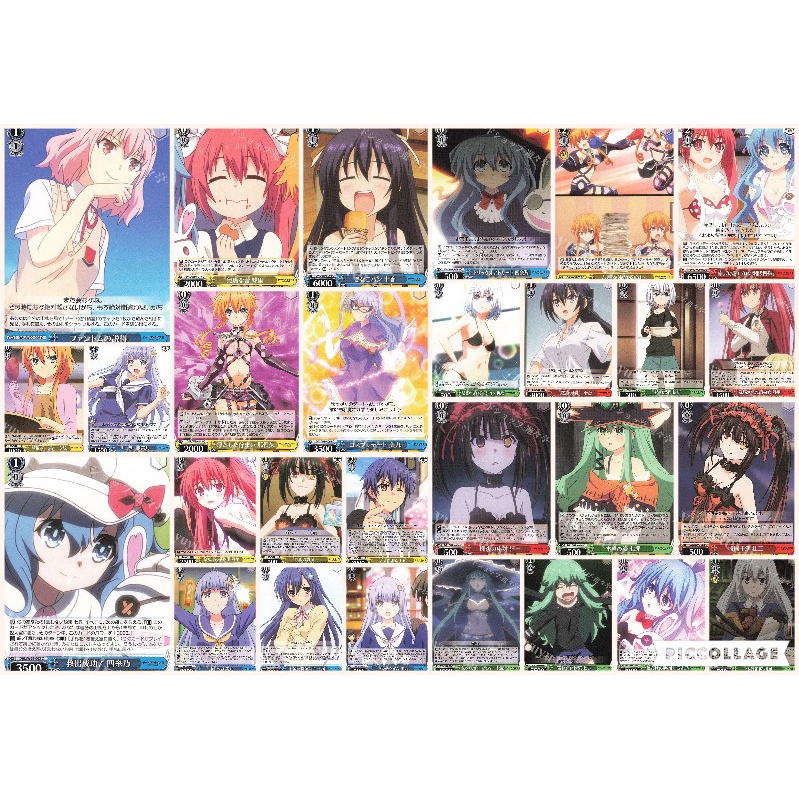 [ Ora Ora ] Tổng hợp lá bài thẻ bài Anime Date A Live 2 Chính Hãng Nhật ...