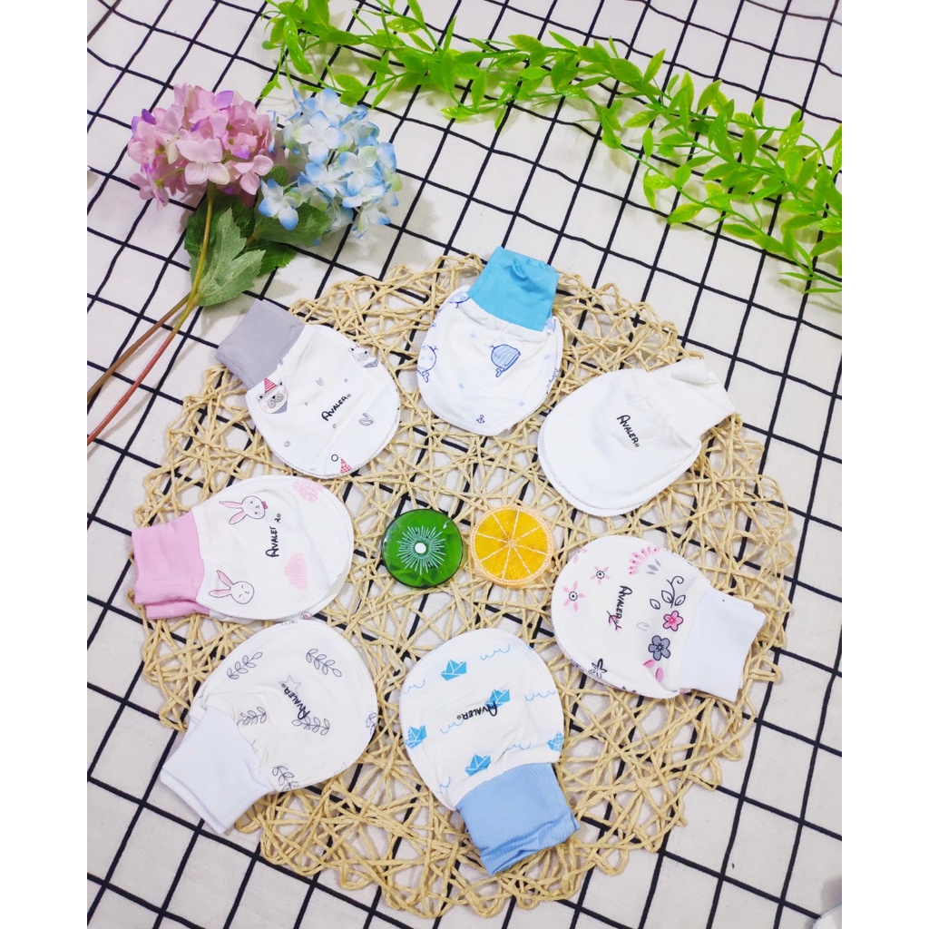 Xả KHO sét bao chân bao tay chất sợi tre Avaler cho bé | Shopee Việt Nam