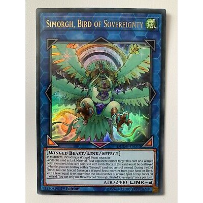 Thẻ bài YUGIOH - Simorgh, Bird of Sovereignty - DUOV-EN012 - Ultra Rare ...