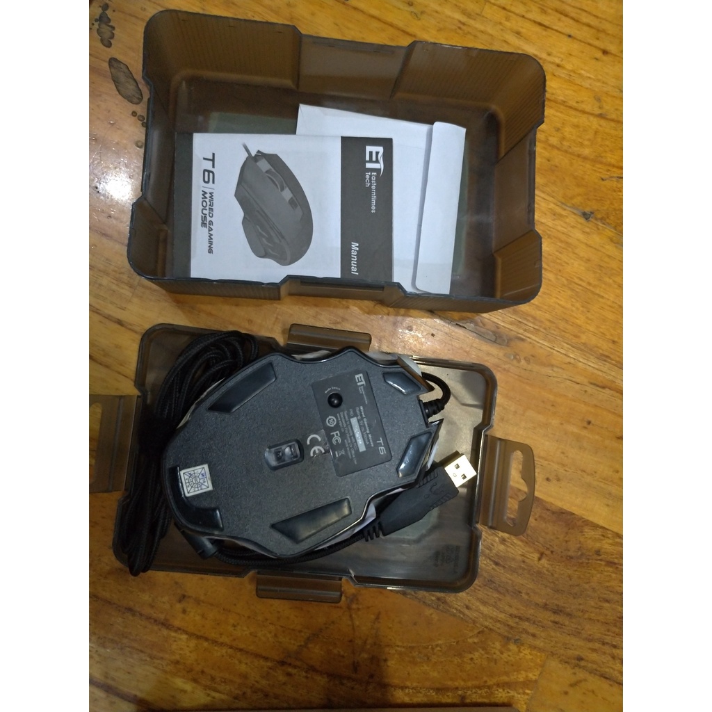 Chuột gaming máy tính (Mouse Gaming: Easterntimes Tech ET T6 | Shopee ...