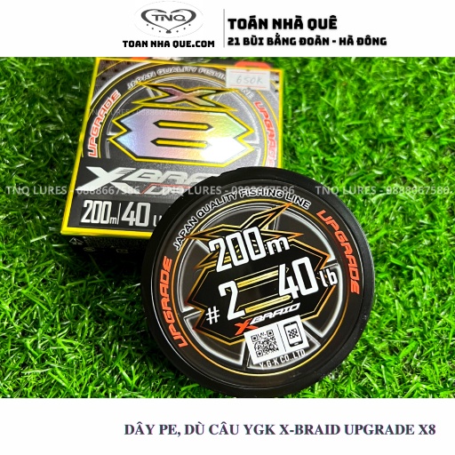 Dây PE, dù câu YGK X-BRAID UPGRADE X8 | Shopee Việt Nam