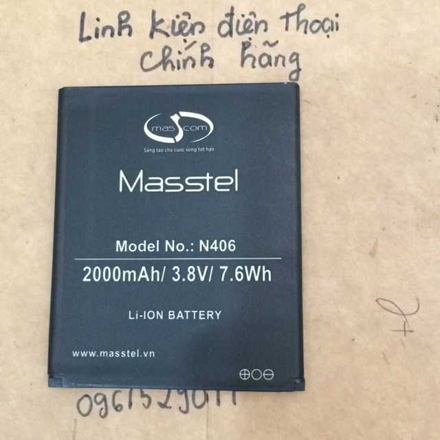 Pin Mastel N406 chính hãng | Shopee Việt Nam