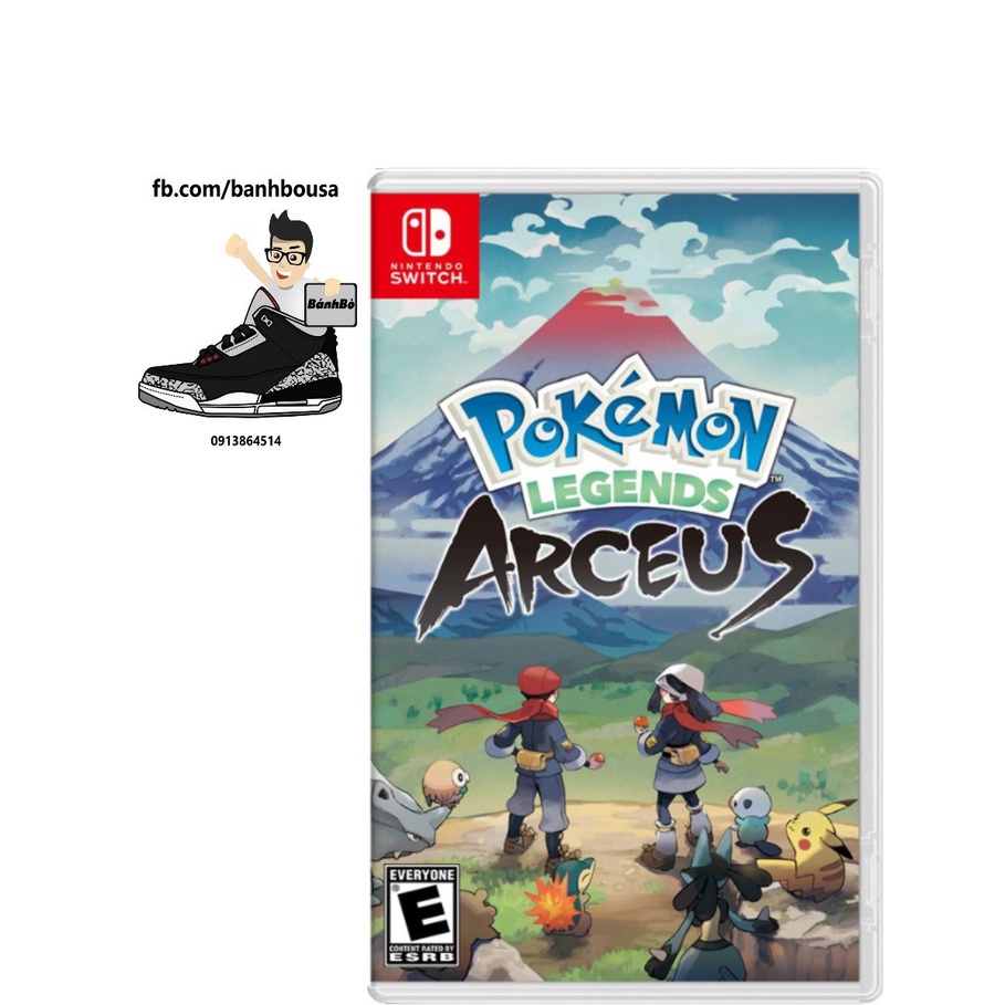 Trò chơi Game Pkm Pokemon Legends Arceus cho Nintendo Switch | Shopee ...