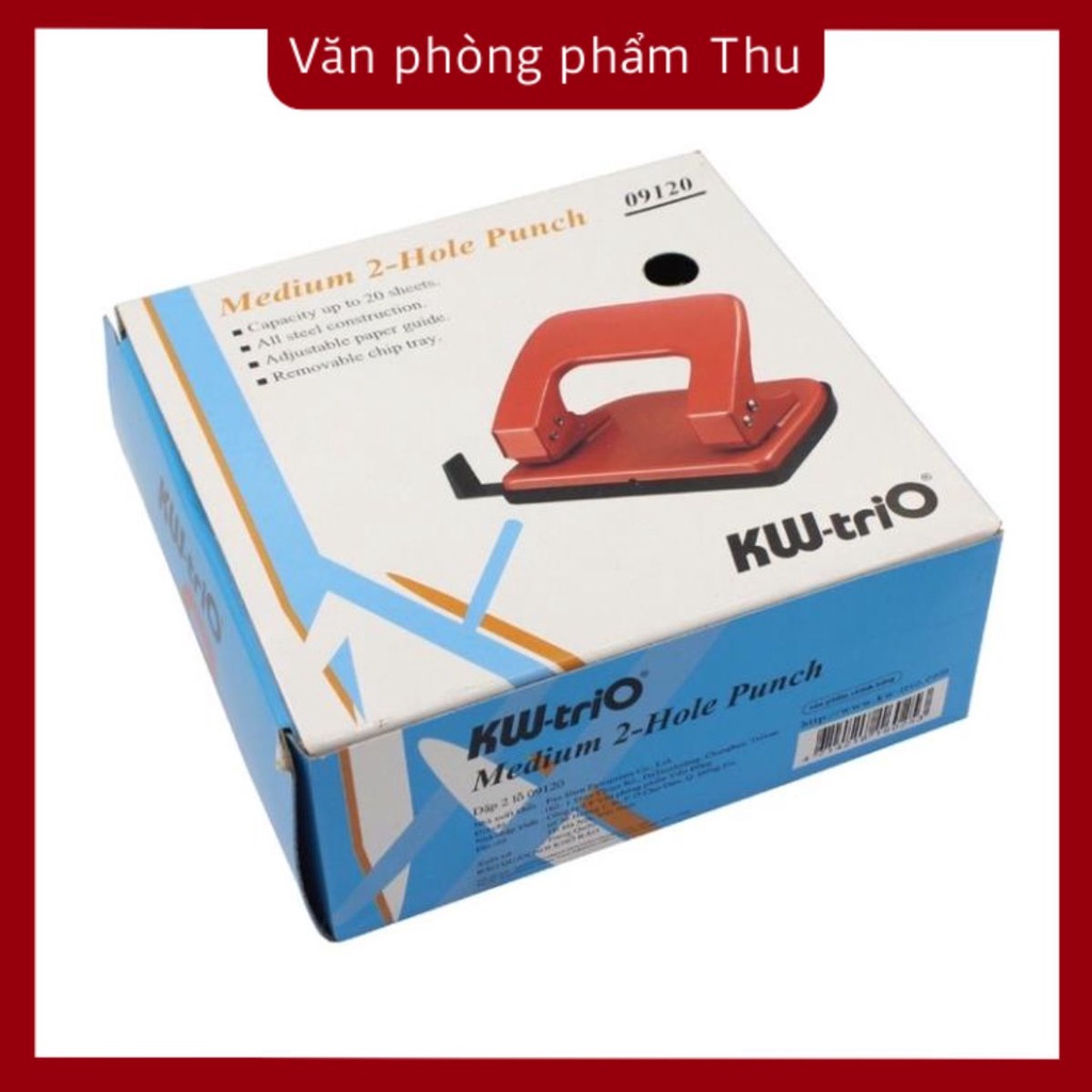 Dập 2 lỗ Kw Trio 09120 bấm 20 tờ ( chính hãng ) | Shopee Việt Nam