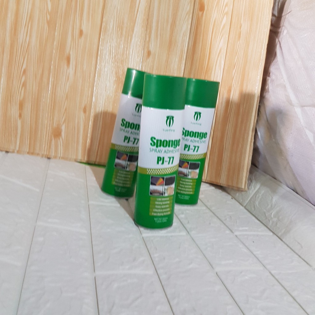 Keo Xịt PJ77 Dán xốp, mút, decal, tấm ốp pvc - Công dụng đa năng, Lọ ...