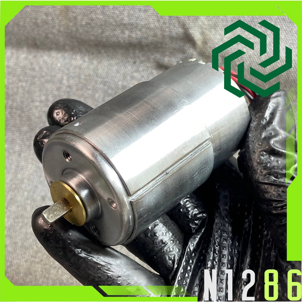 MOTOR DC 775. Động cơ chổi than 24V 1850 rpm. trục 5 mm HSR775 24V ...