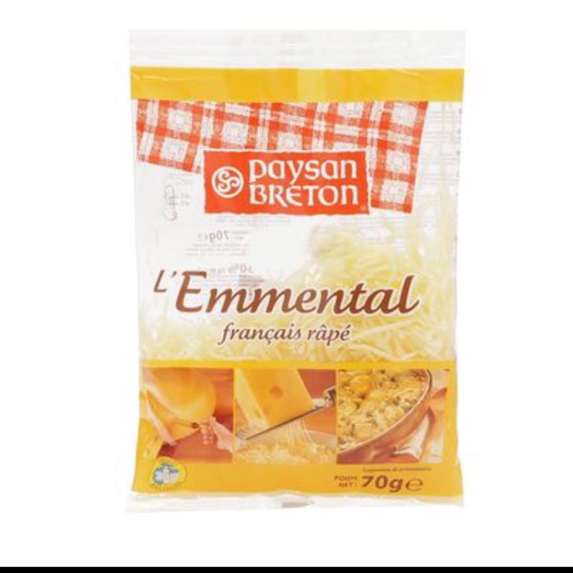 Phô mai Emmental sợi paysan gói 70g/ 200g | Shopee Việt Nam